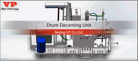 Pre Programmed Drum Decanting System DDU IBC Decanting System