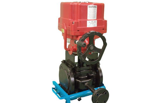 Low Temp Double Block Piggable Valve Automated Pigging System Valves