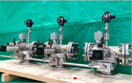 Sanitary Pigging Solutions Automated Pigging System Pneumatic Actuation ...